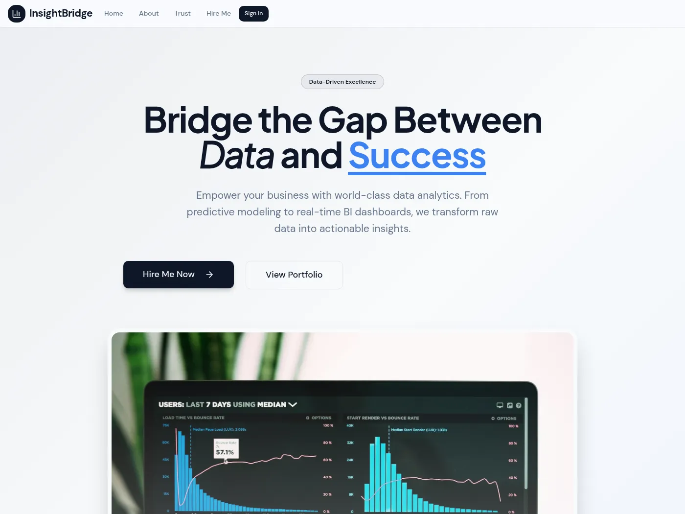 InsightBridge Analytics Portal