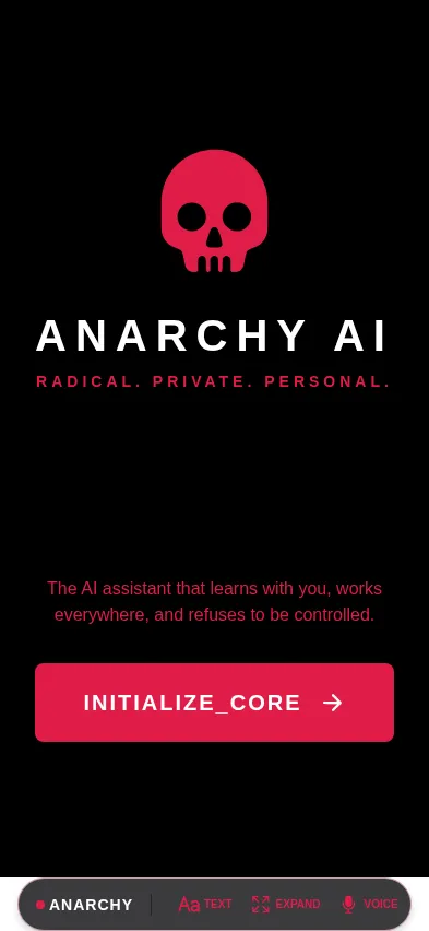 AnarchyAI Assistant