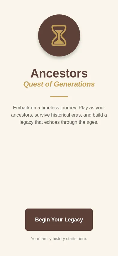Ancestors Game Quest
