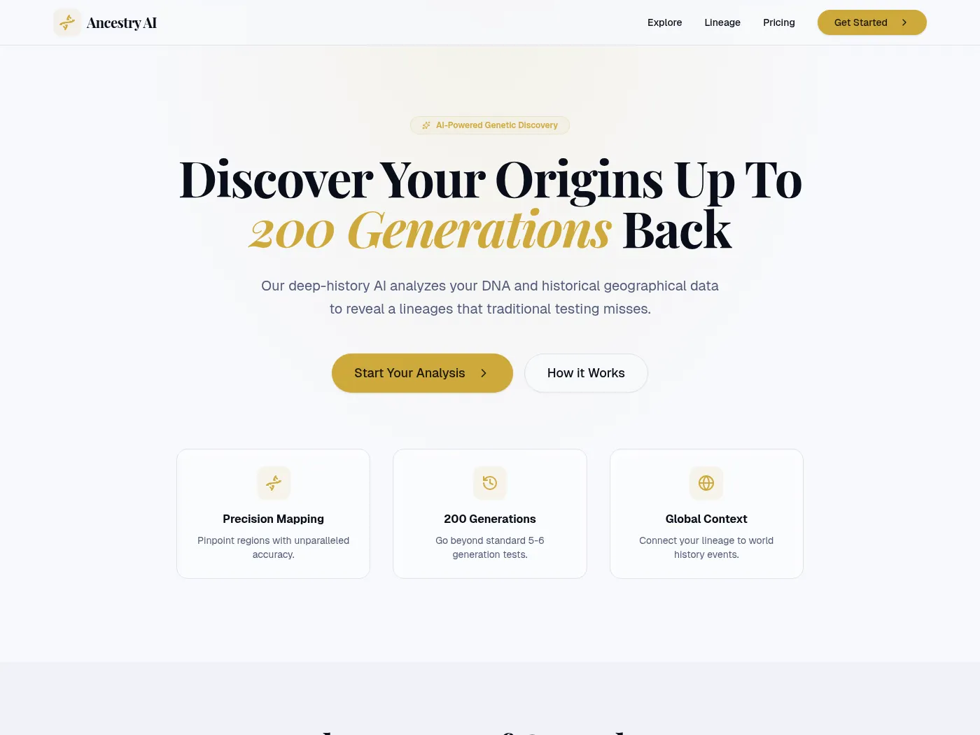 Ancestry AI Explorer