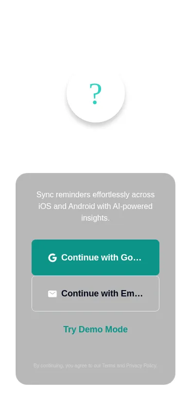 Anchor: Sync Reminders & AI Planner