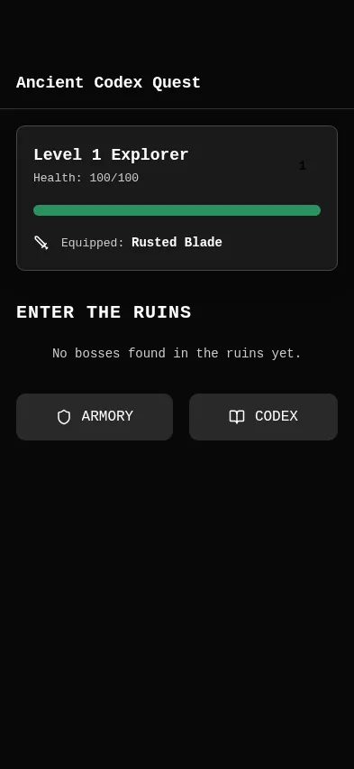 Ancient Codex Quest