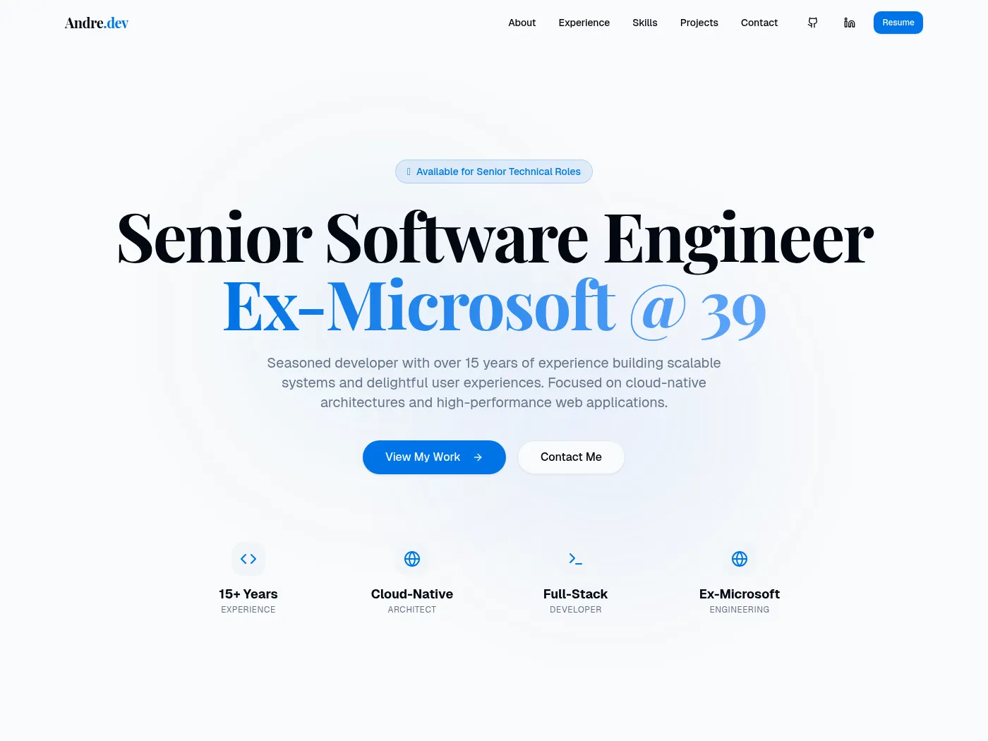 Andre Dev Portfolio