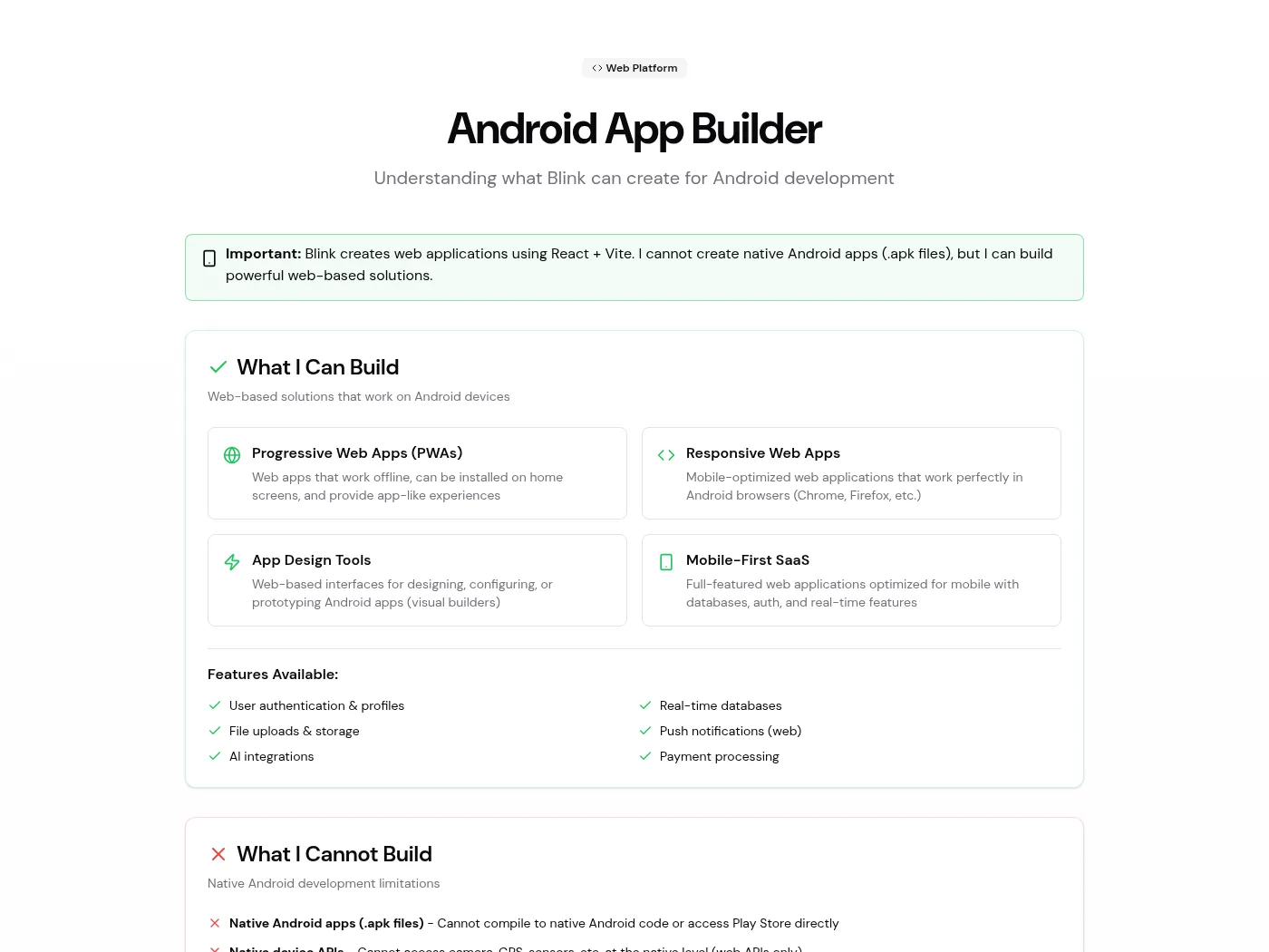 Android App Builder