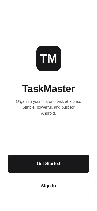 Android TaskMaster