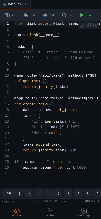 CodeCraft Editor