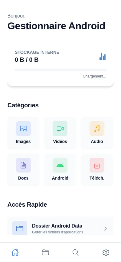 Android Data File Manager