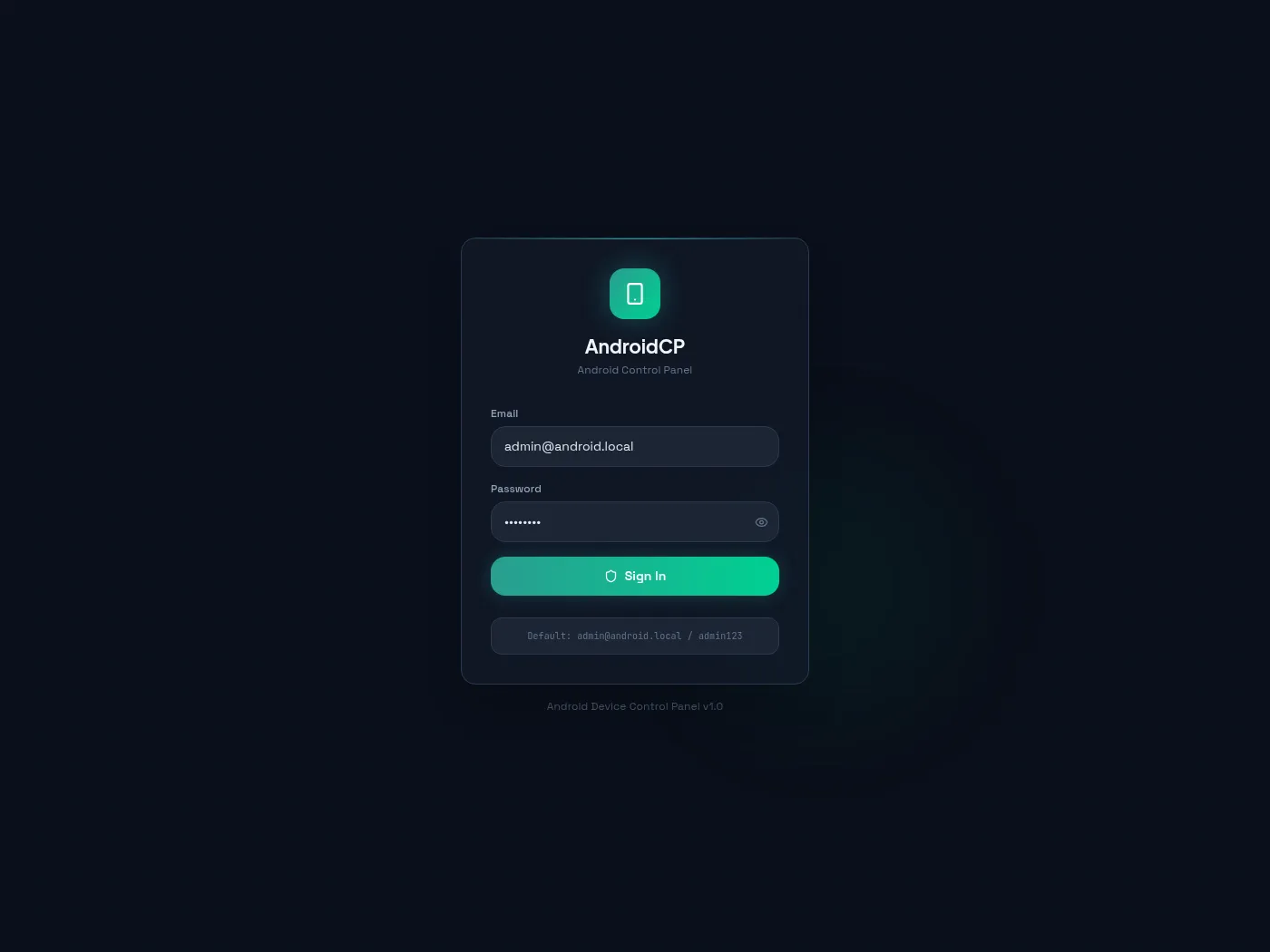 Android Device Panel