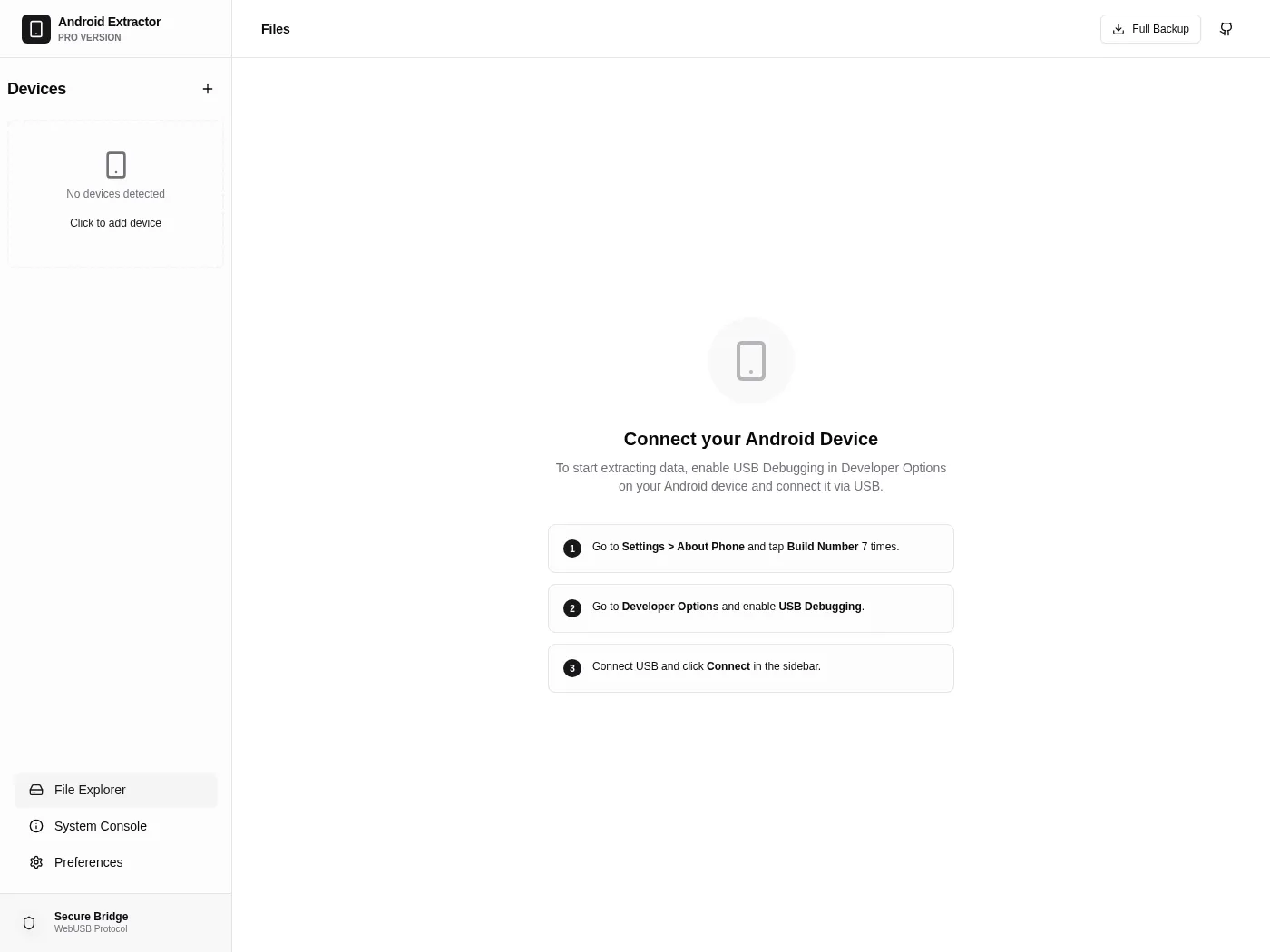 Android Extractor Pro