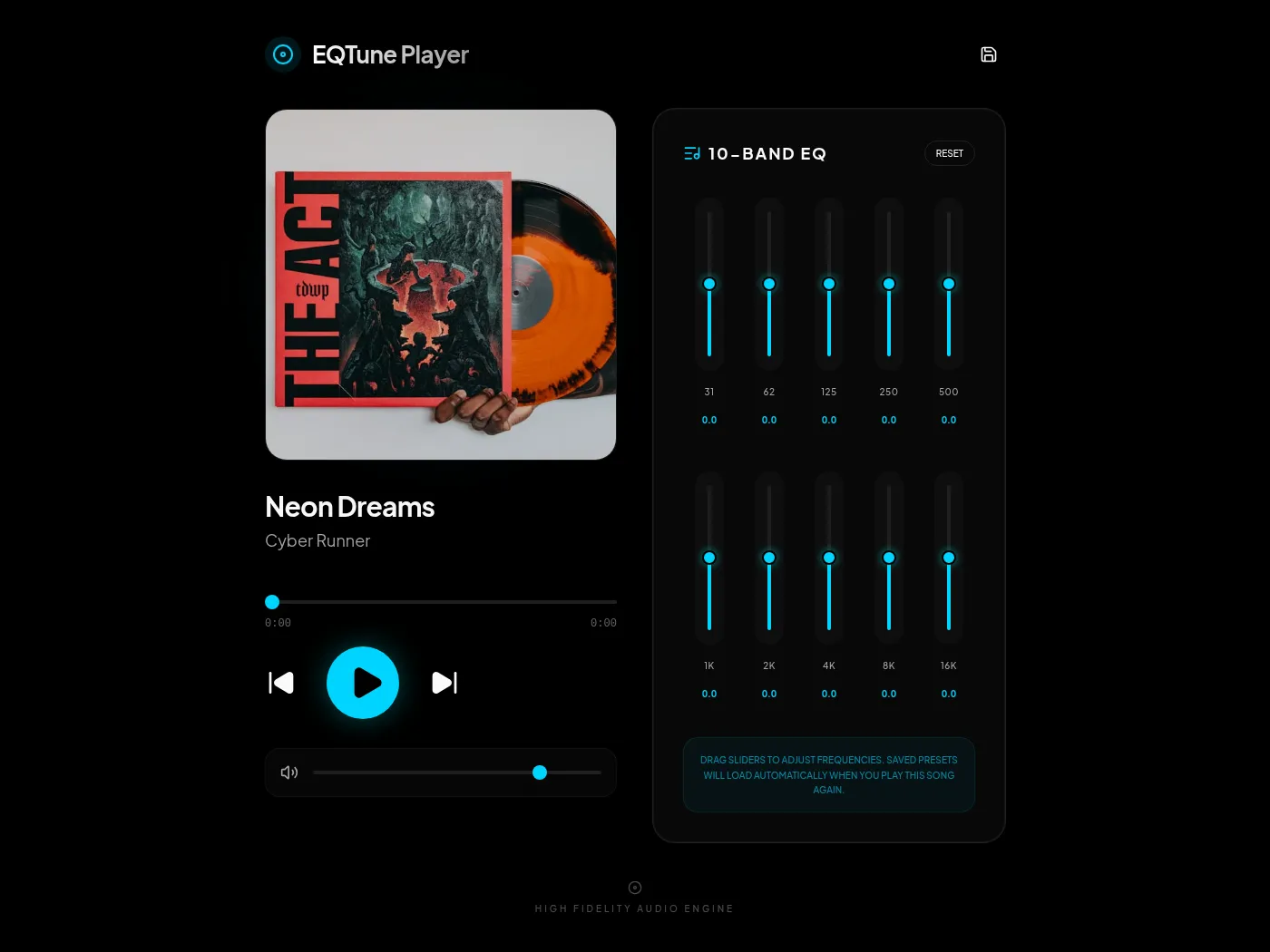 EQTune Player
