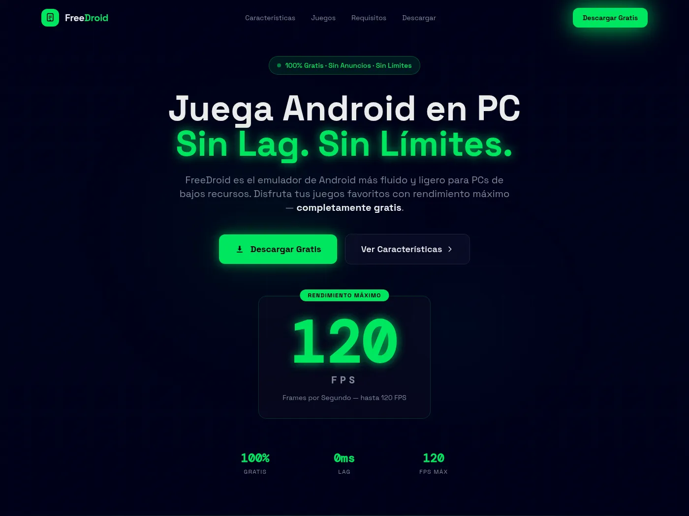 FreeDroid Emulator