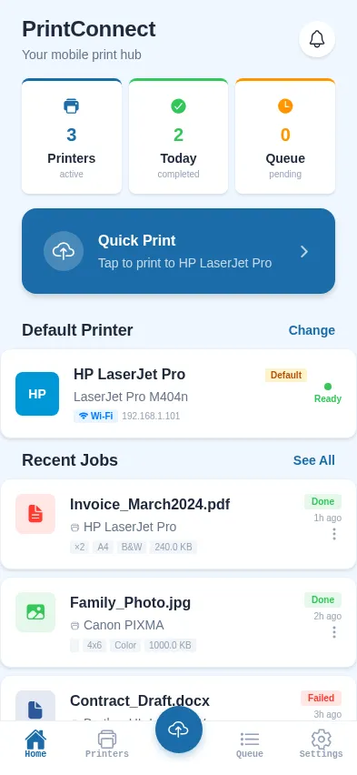 PrintConnect Mobile