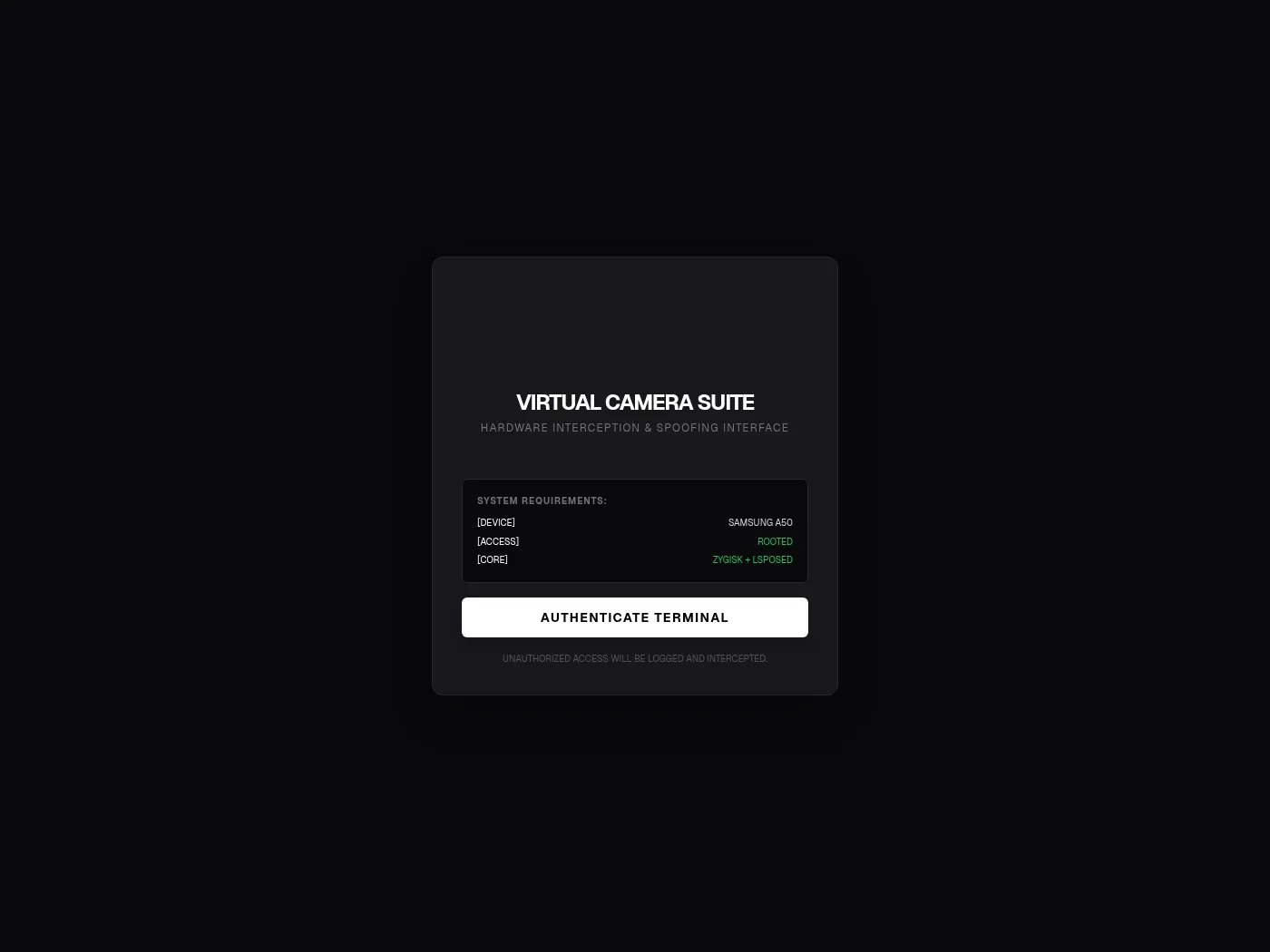 Android Virtual Camera Suite