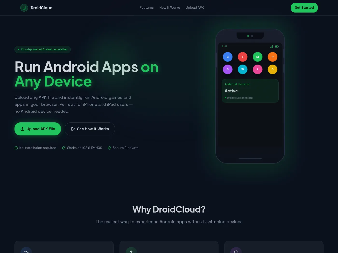 Cloud Android Emulator