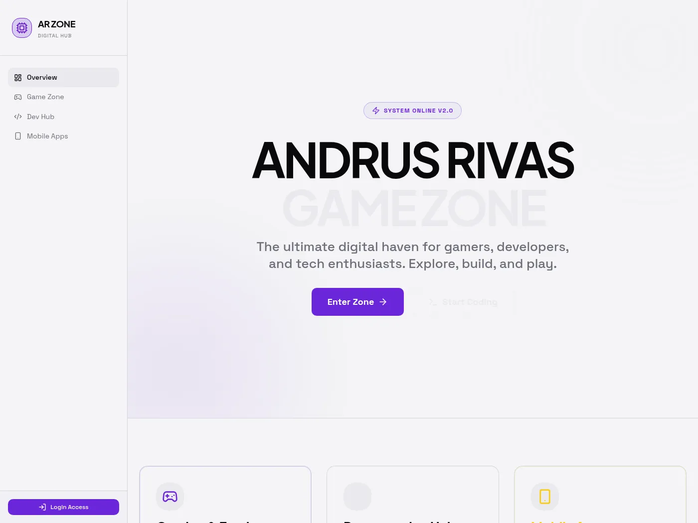 Andrus Rivas Game Zone
