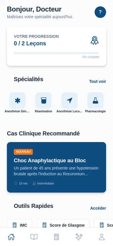 Anesthésie SmartGuide