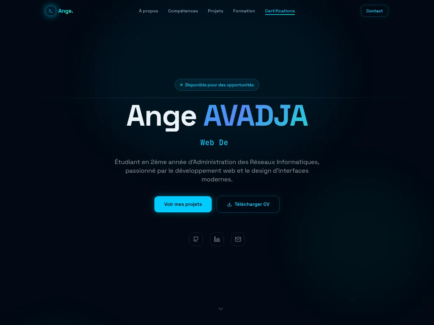 Ange Avadja Portfolio