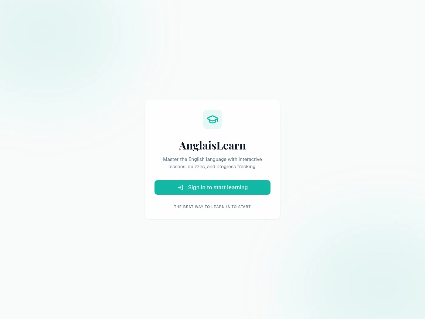 AnglaisLearn App