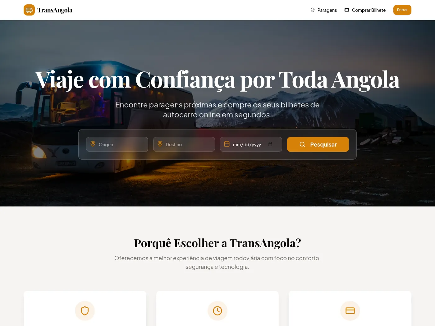 Angola Bus Finder
