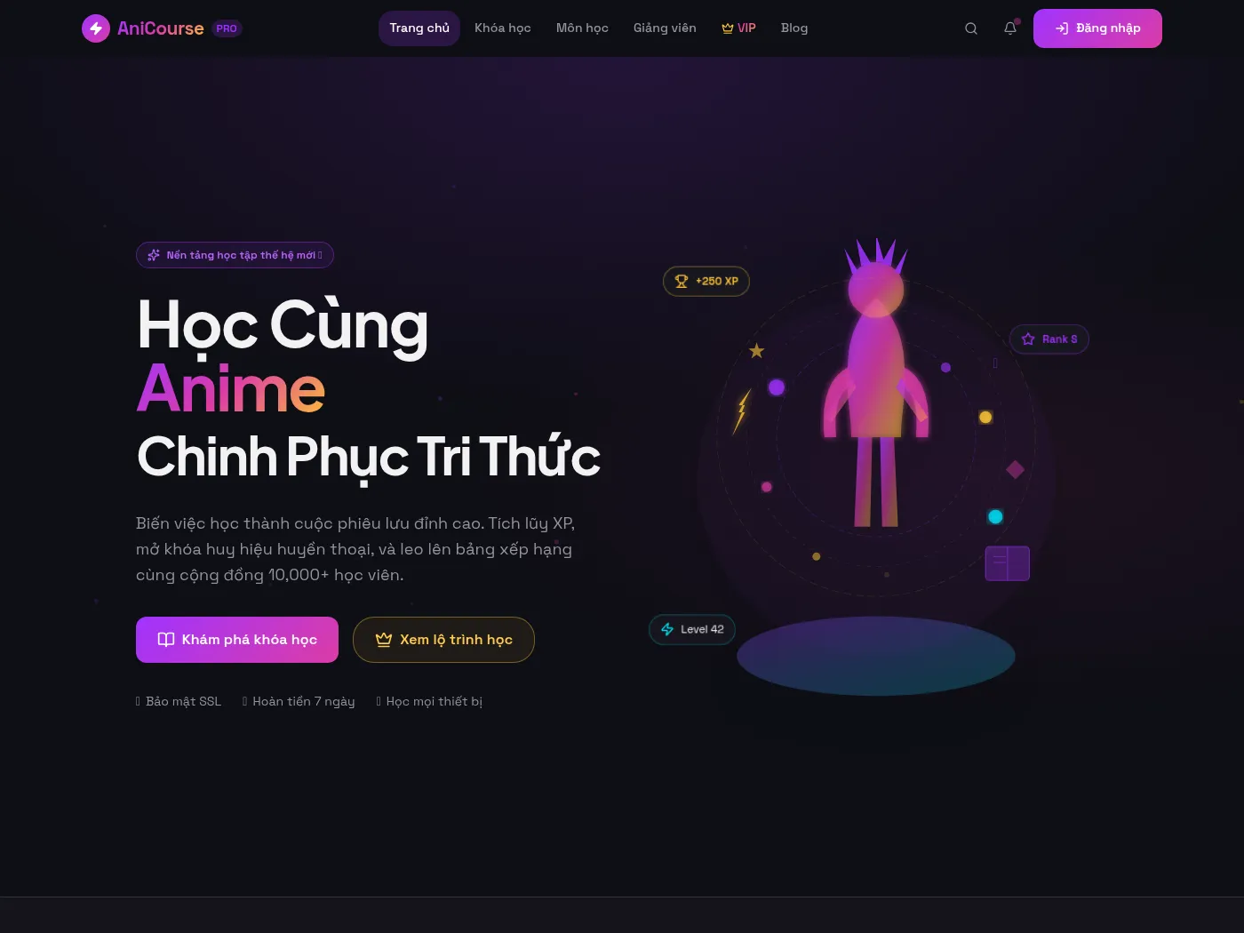 AniCourse Pro Web