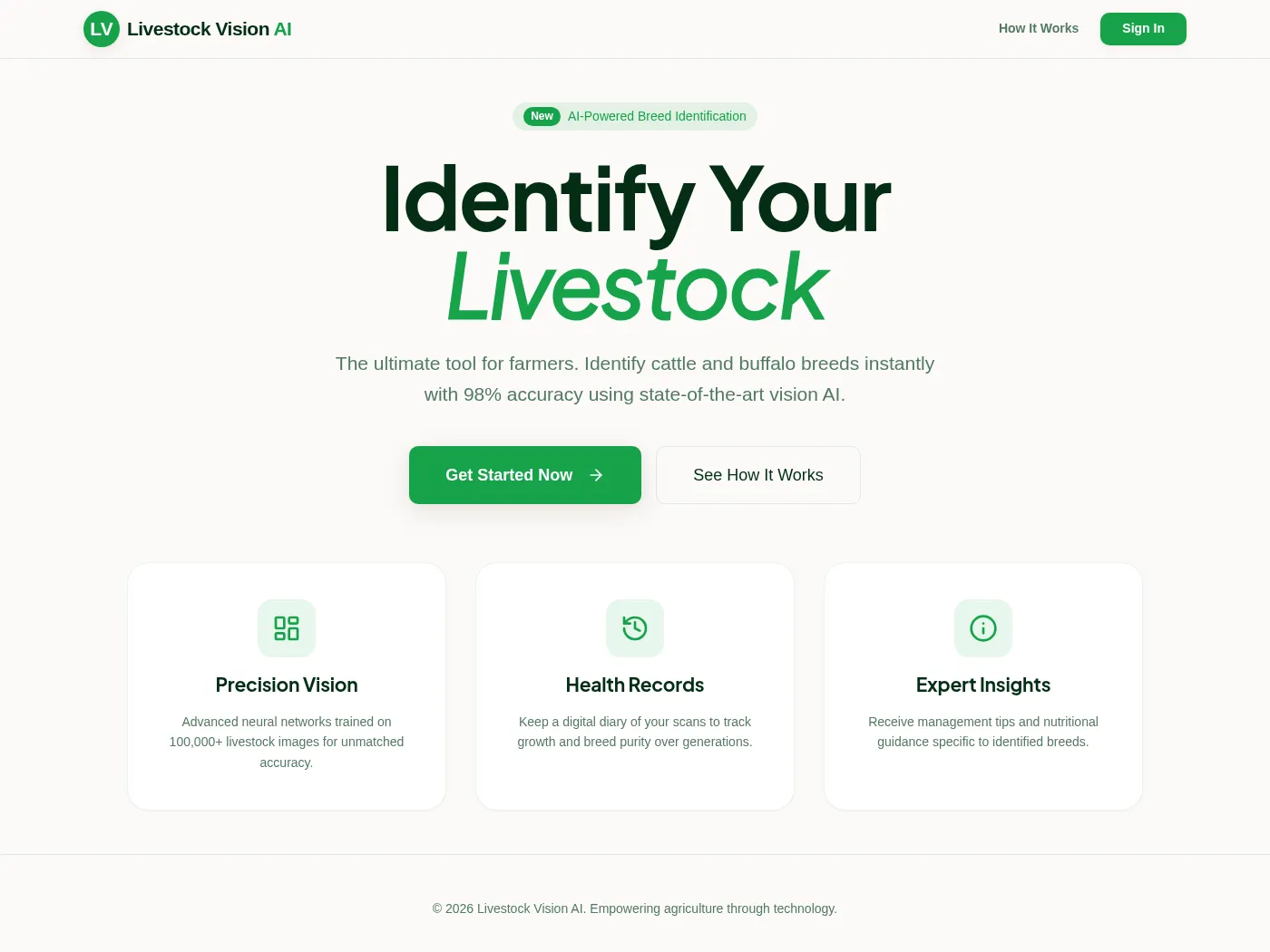 Livestock Vision AI