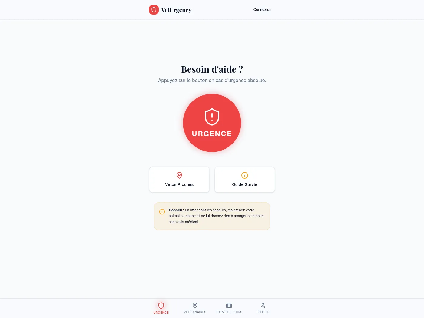 Animal Emergency App