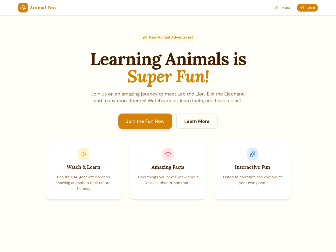 Animal Fun Video