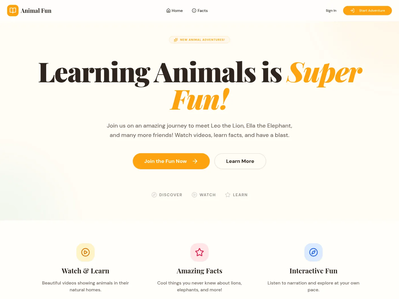 Animal Video Kids