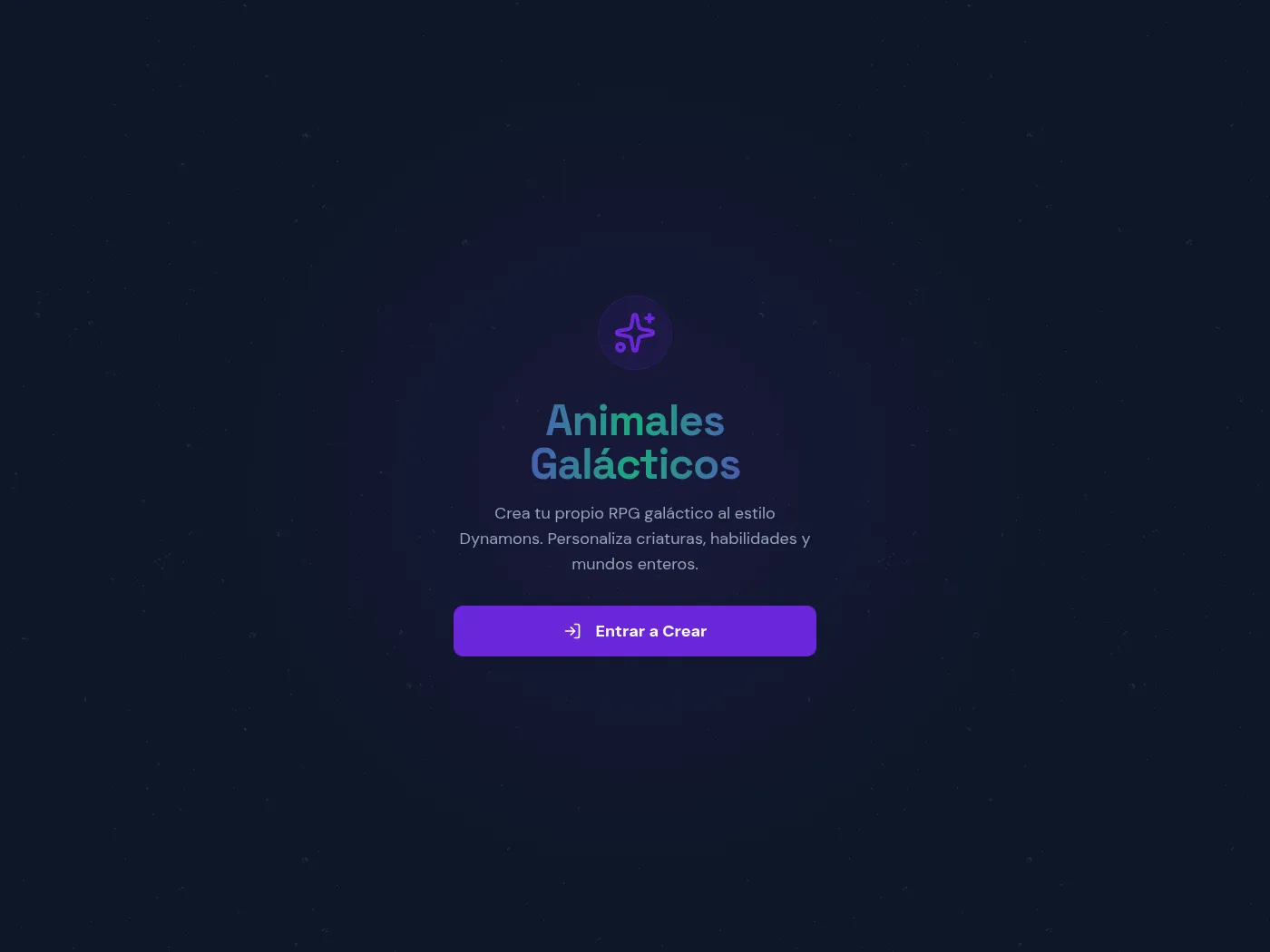 Animales Galácticos Creator