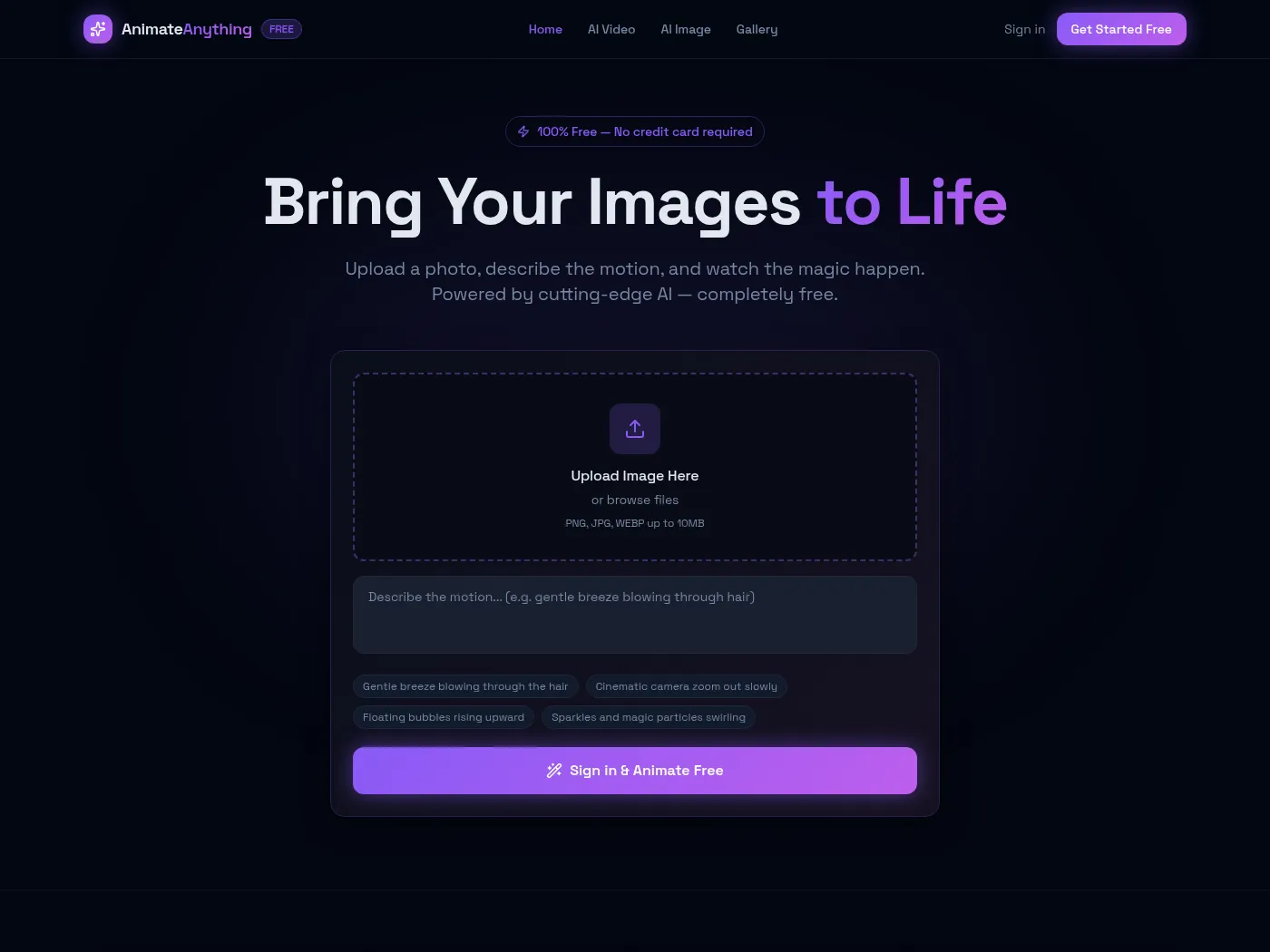 AnimateAnything Free