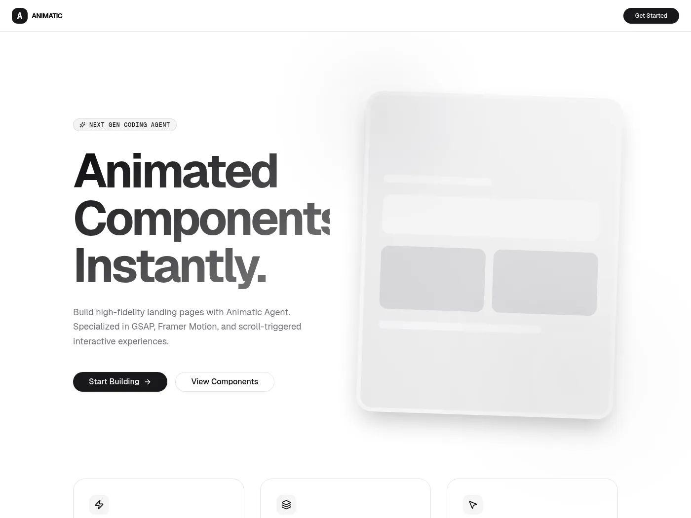 Animatic Agent