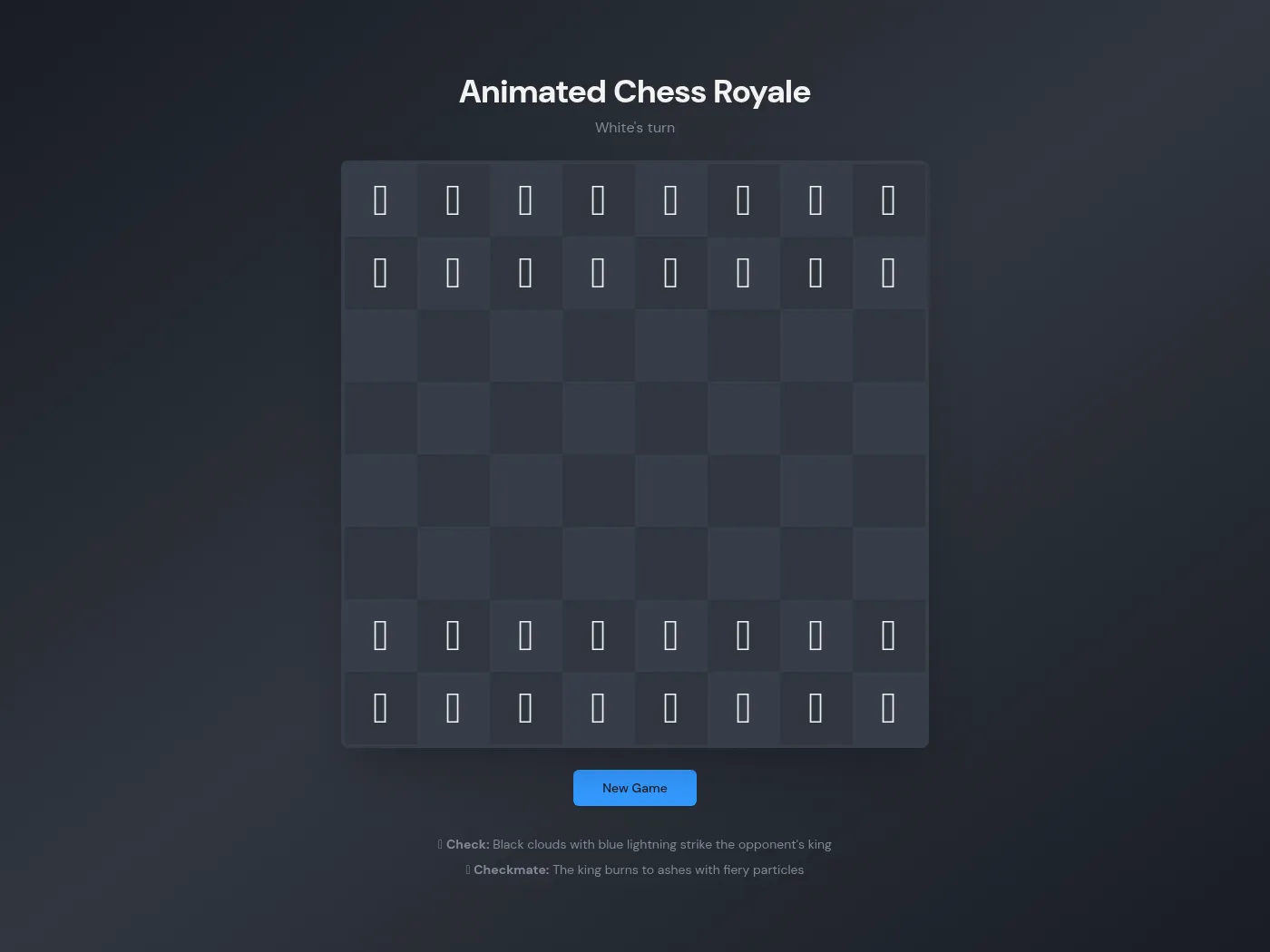 Animated Chess Royale