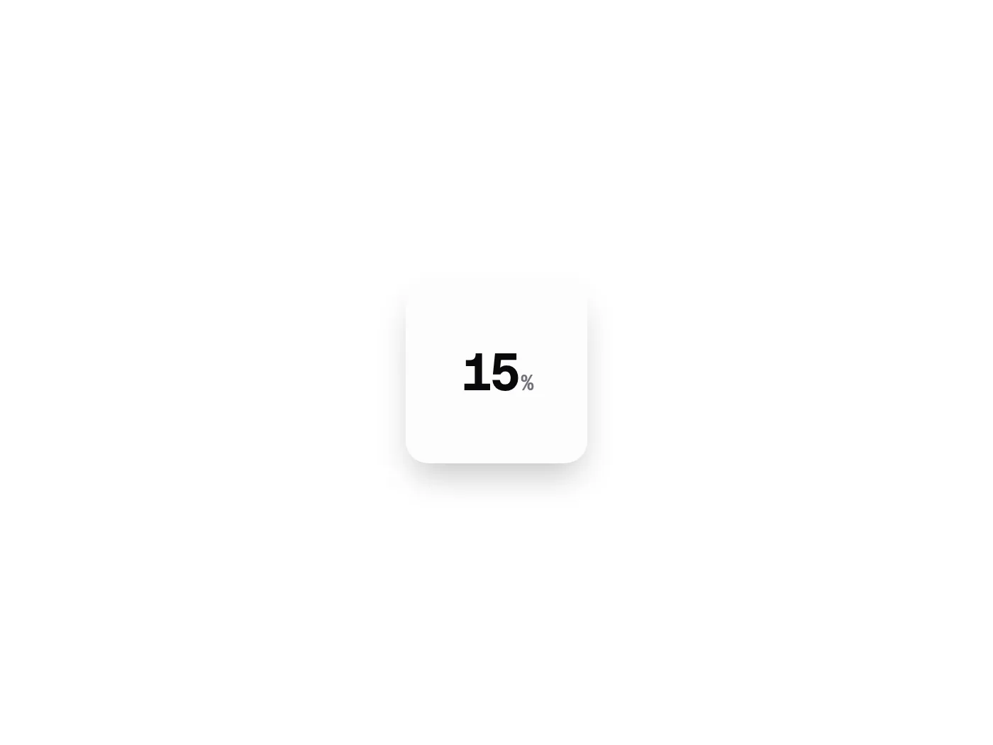 Animated Counter Widget