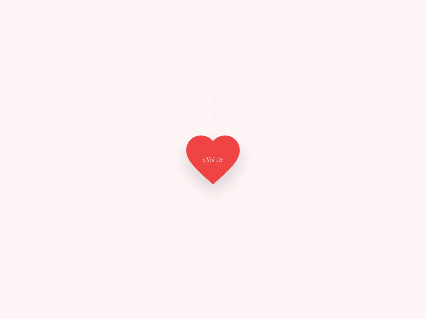 Animated Heart Forest