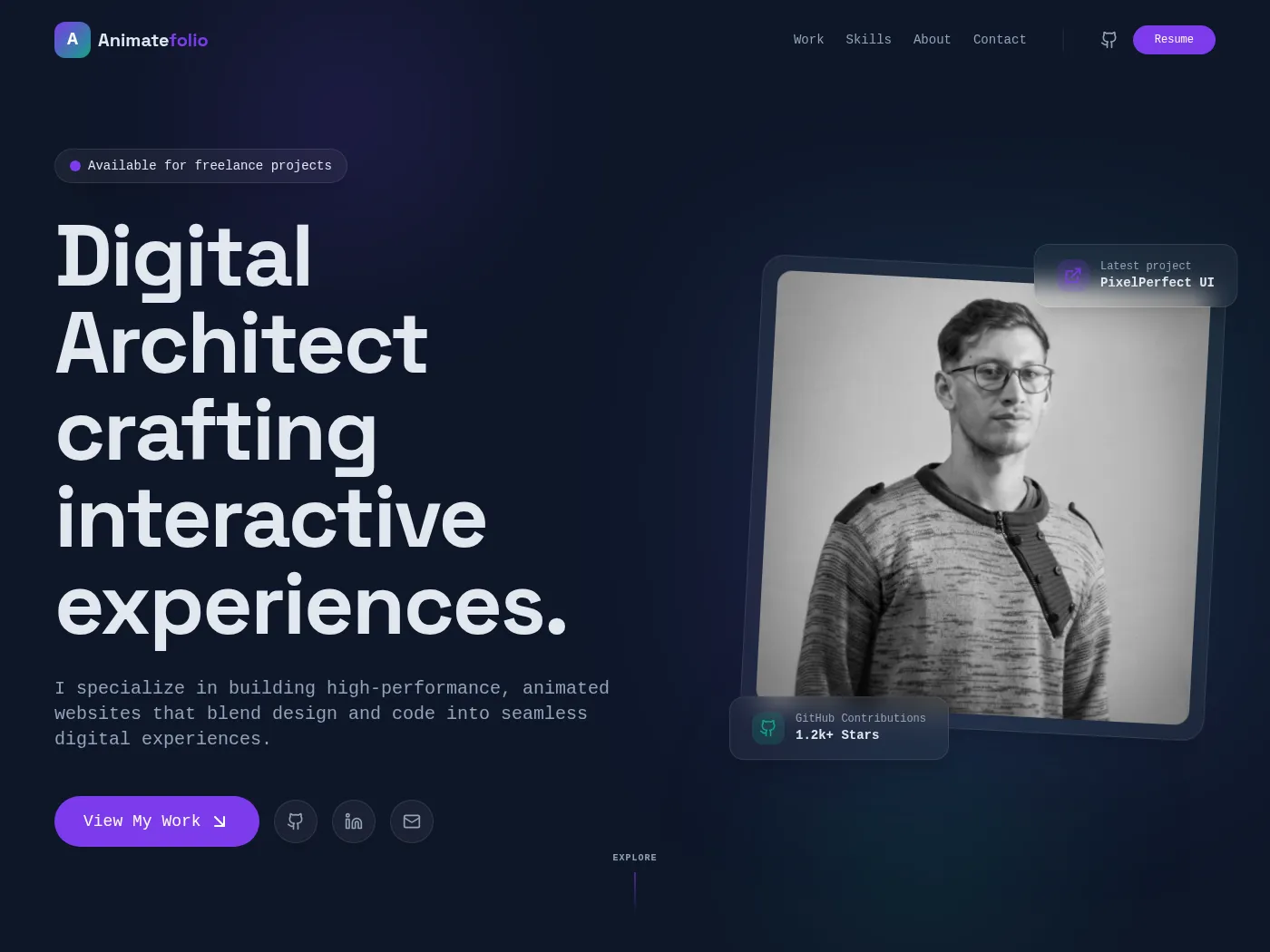 Animatefolio