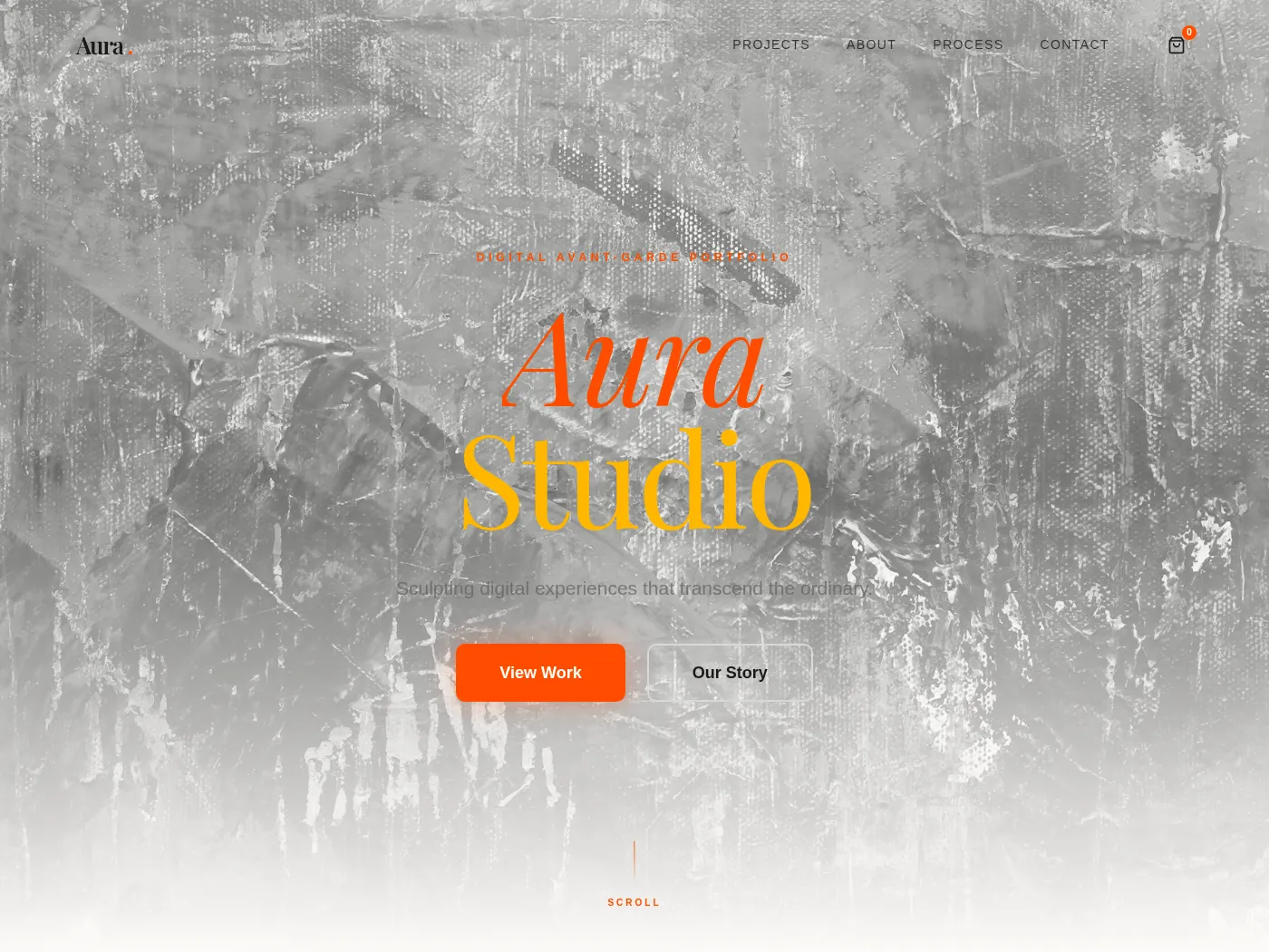 Animated Portfolio Hub