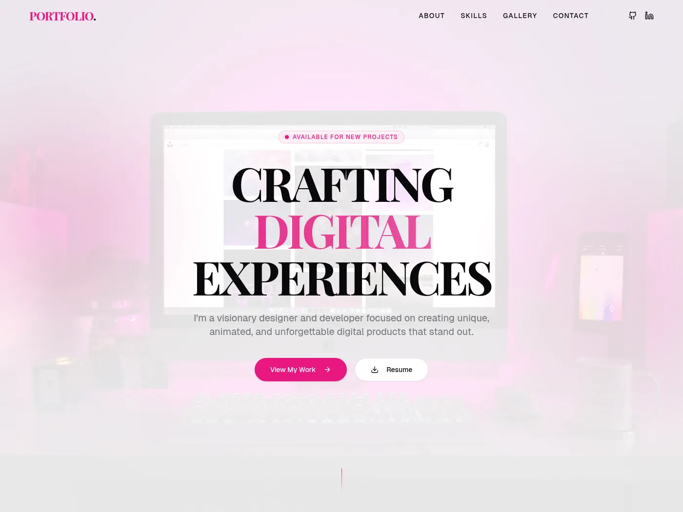 Vivid Portfolio Showcase
