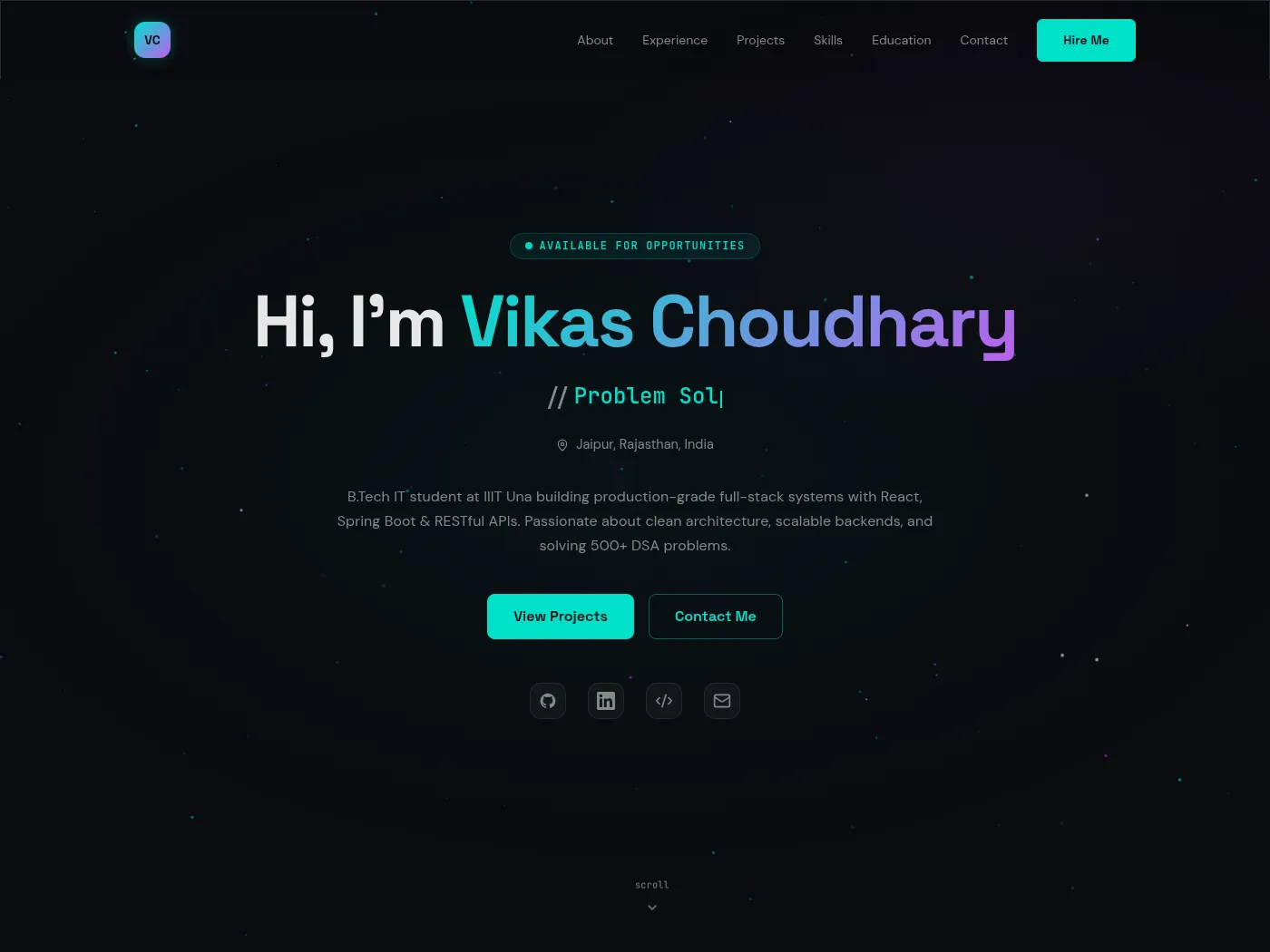 Animated Portfolio Pro