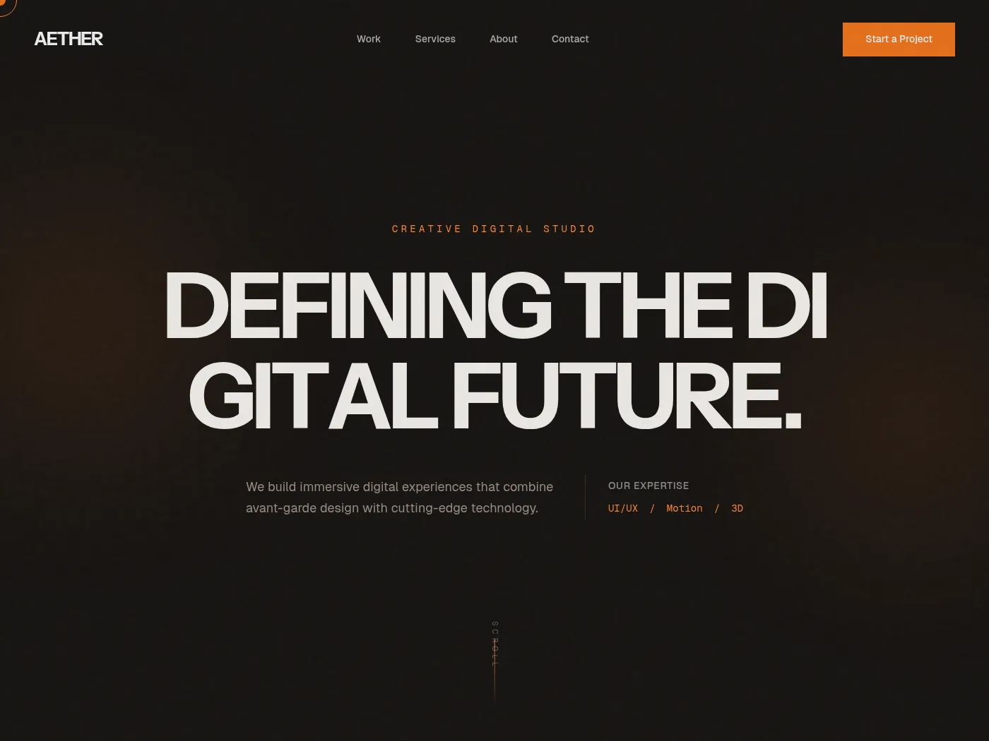 AnimateX Portfolio Site