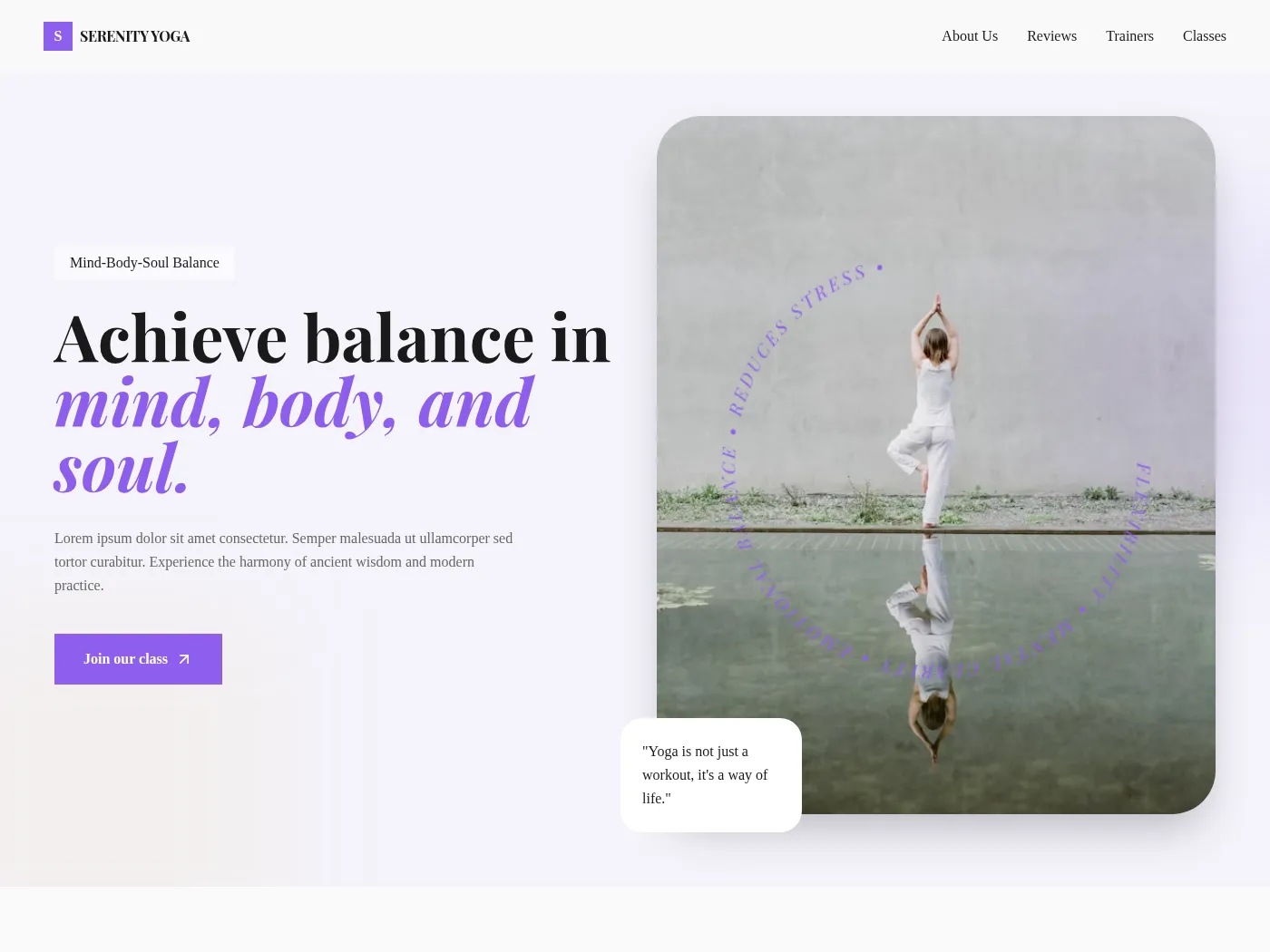 Animated Clone Website