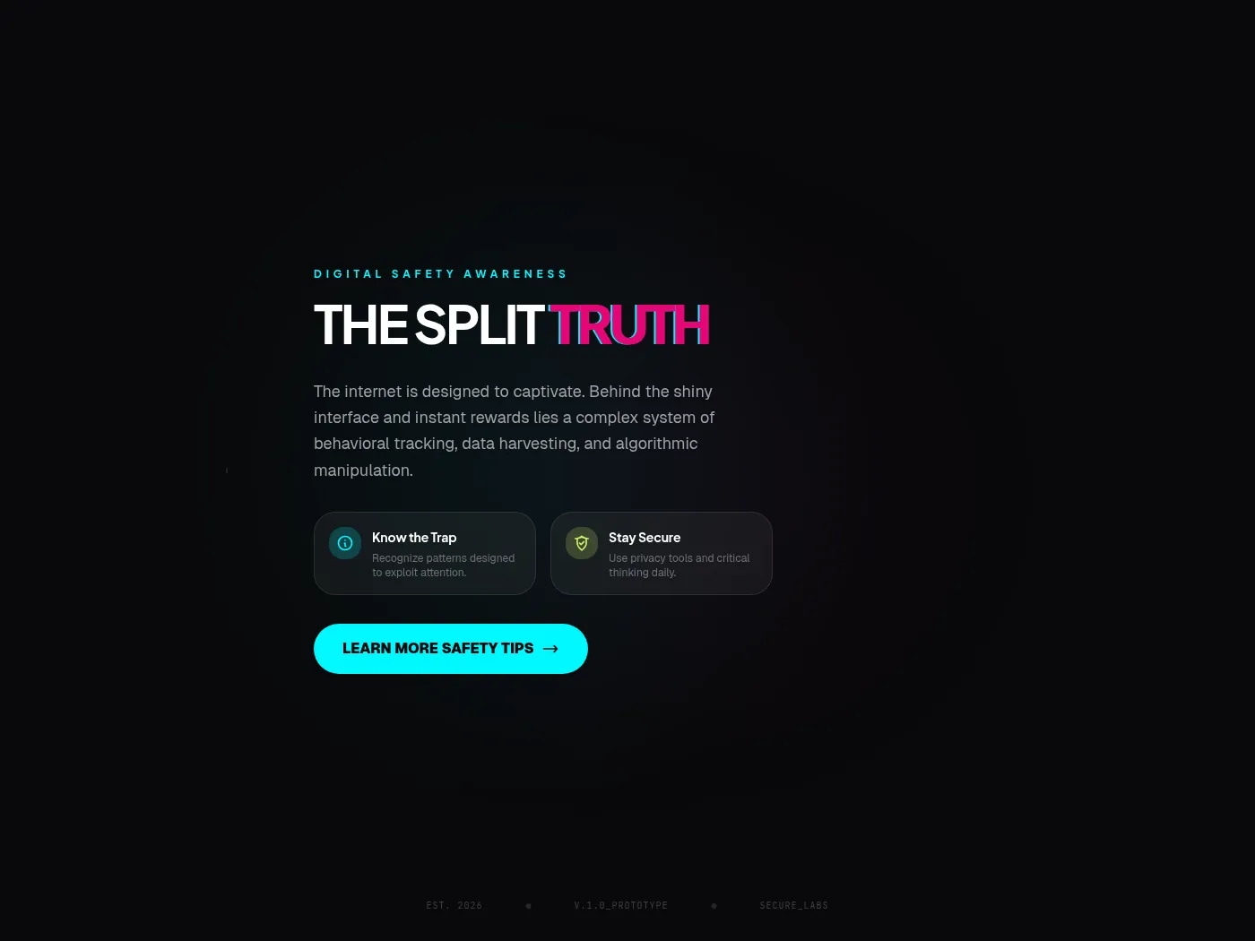 Split Truth Poster