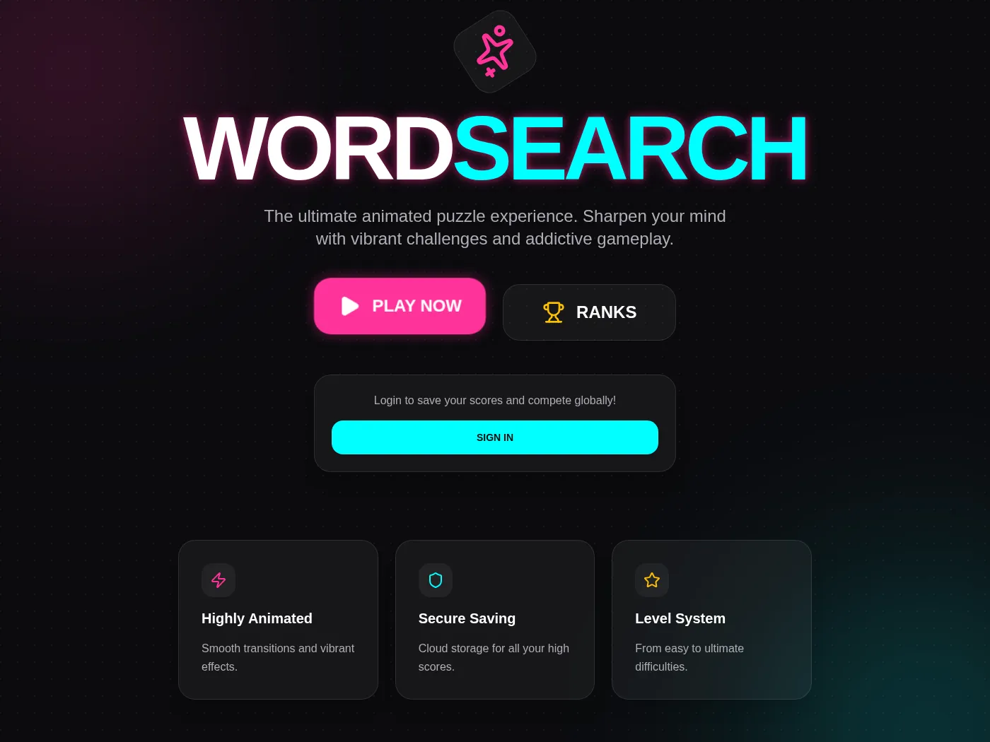 Animated Word Search
