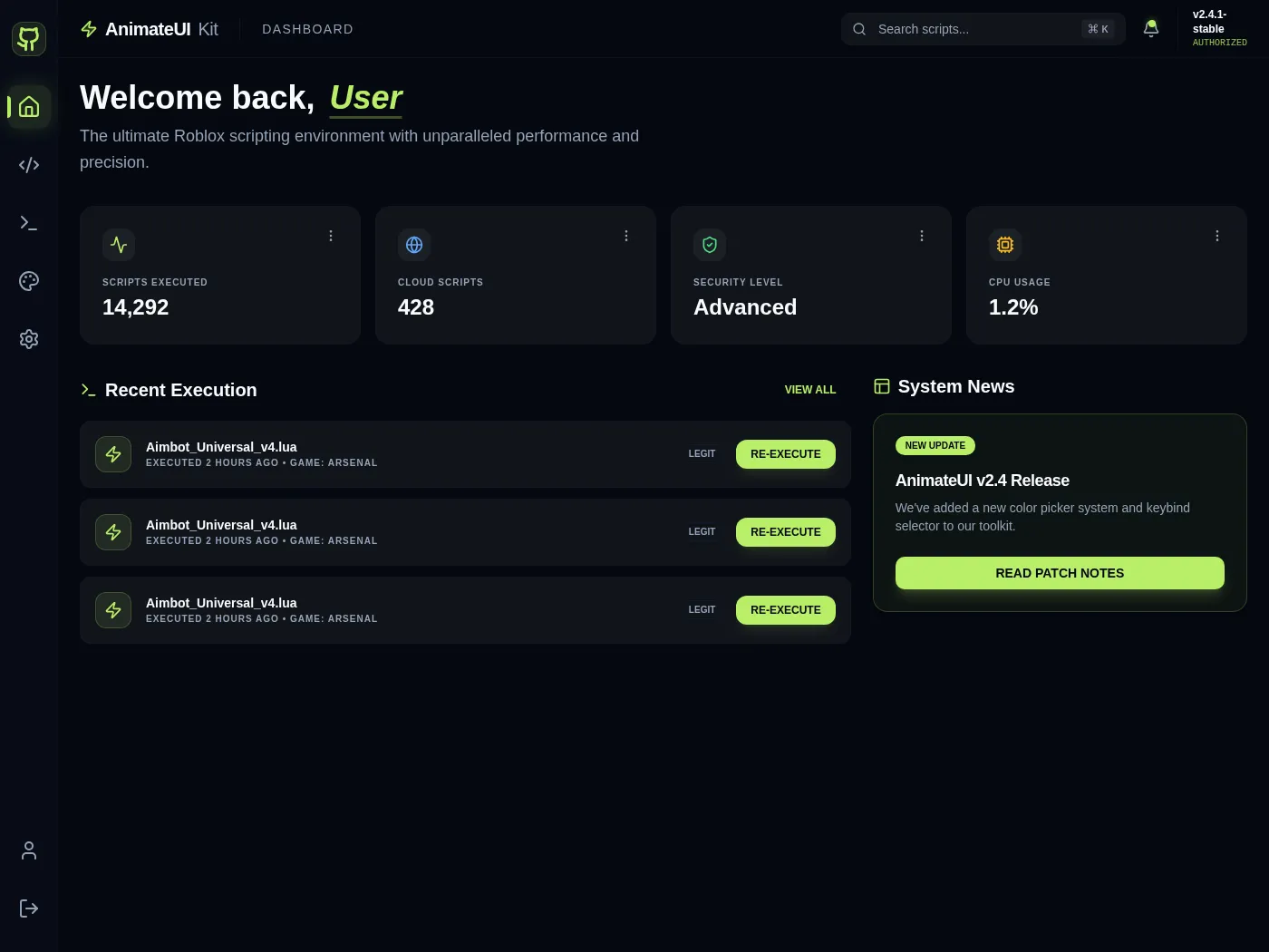 AnimateUI Kit