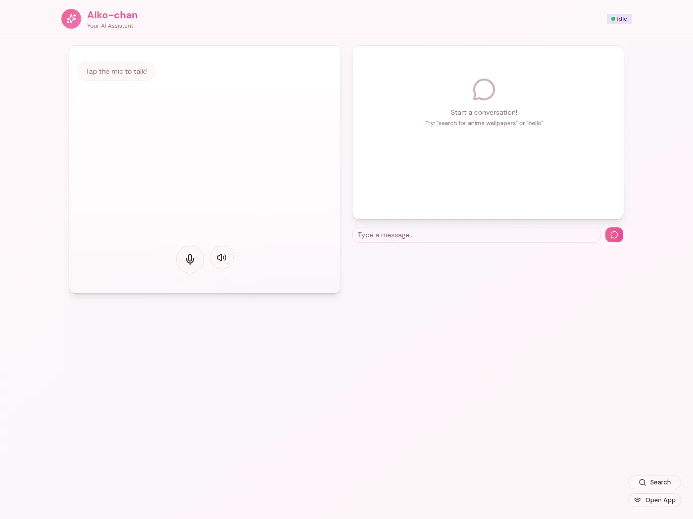 3D Anime AI Assistant