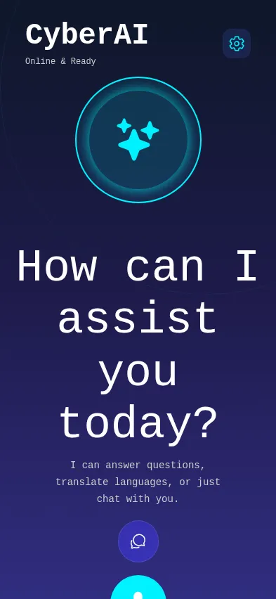 CyberAI Anime Assistant
