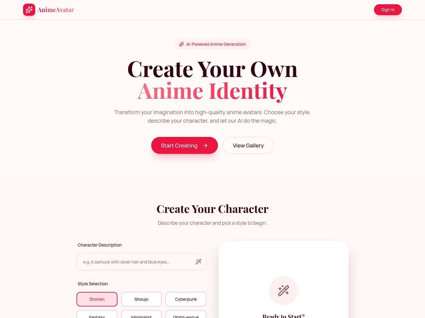 Anime Avatar Maker