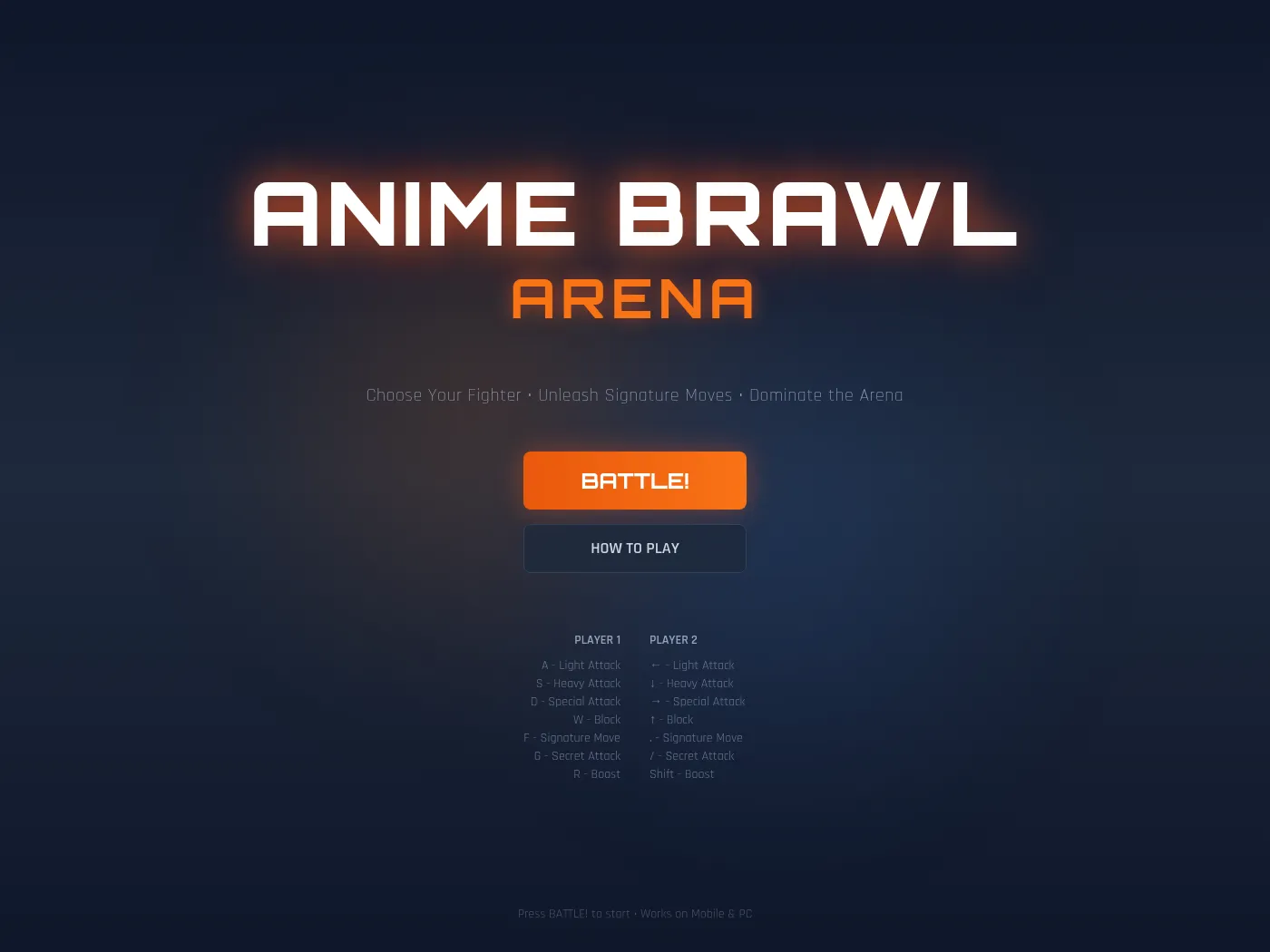 Anime Brawl Arena