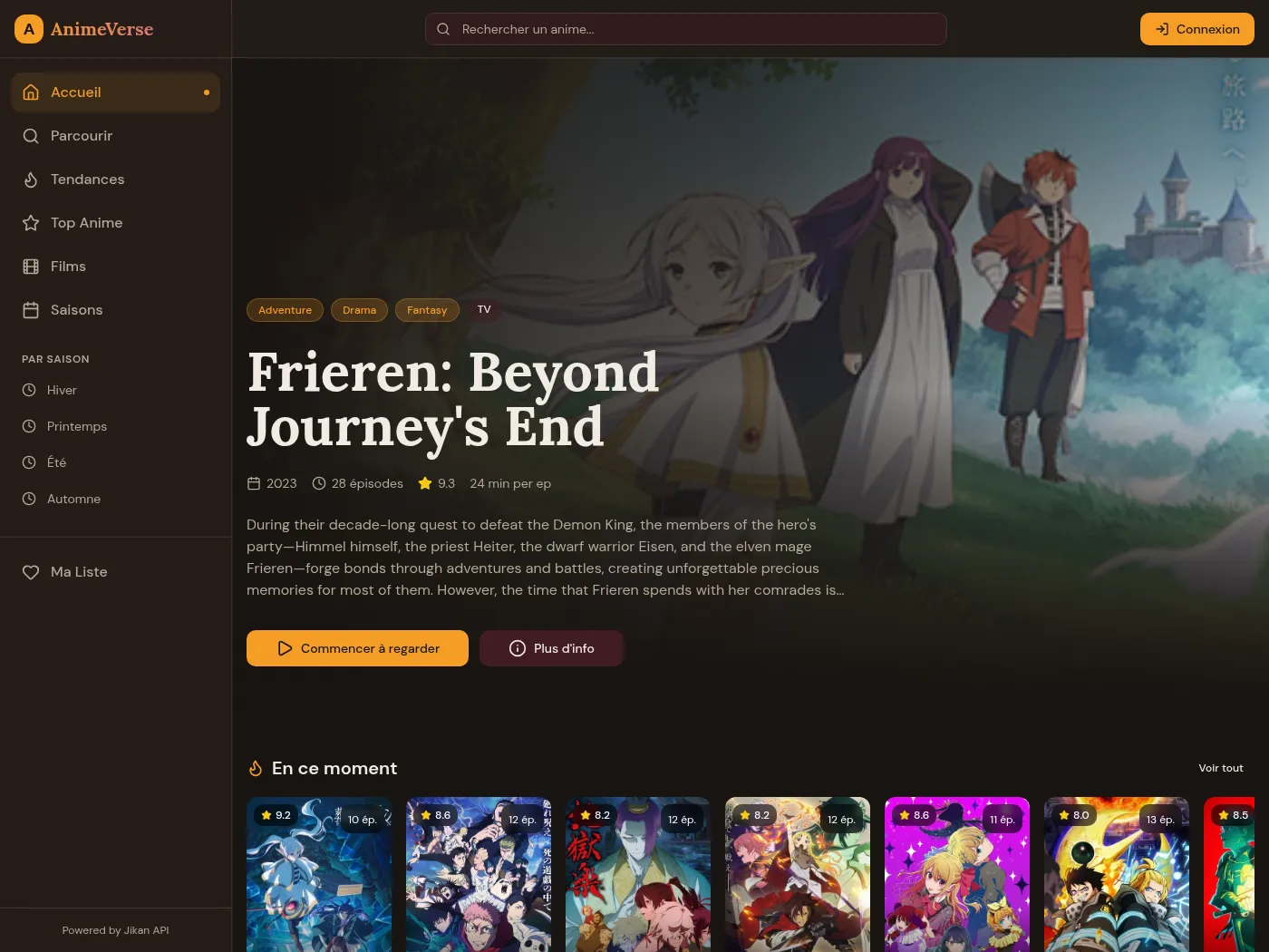 AnimeVerse Discovery Platform