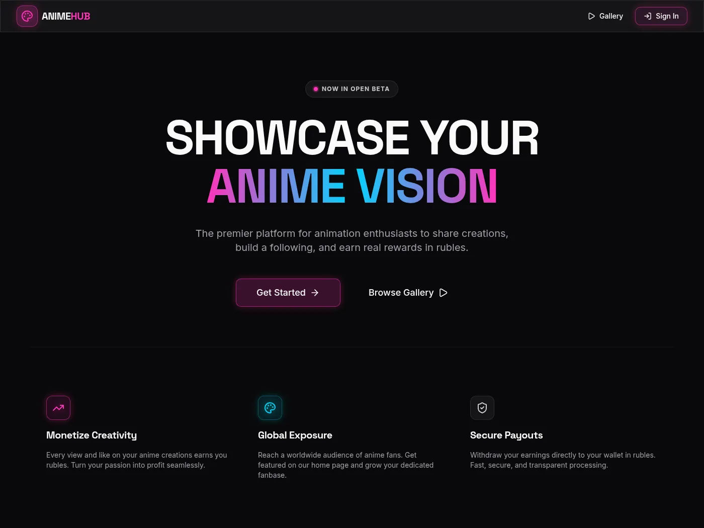 Anime Creator Hub