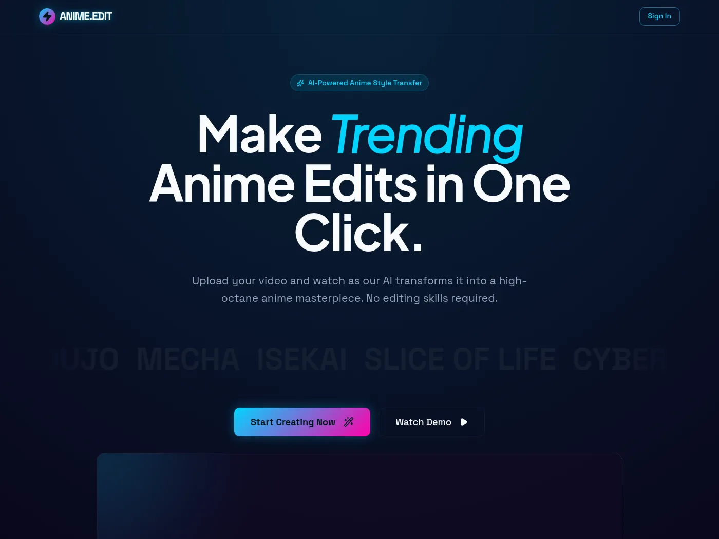 Anime Edit Maker